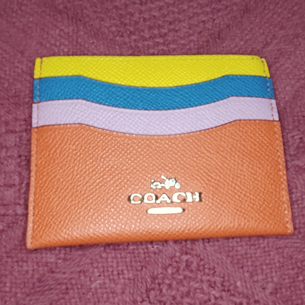 Coach Card Holder - Gem